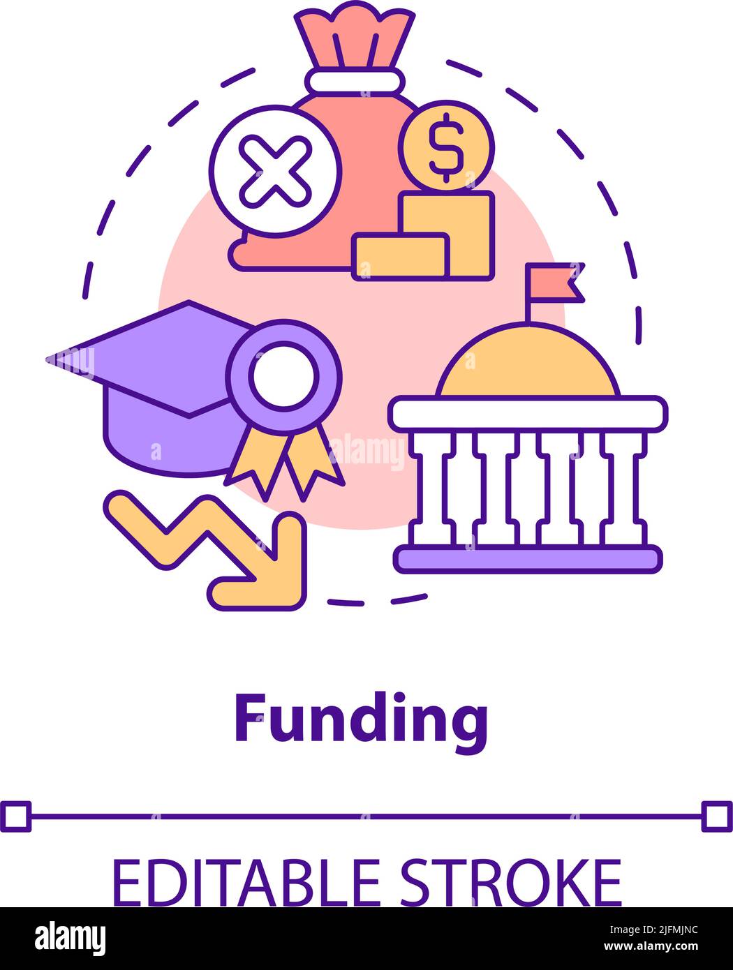 School funding symbol Cut Out Stock Images & Pictures - Alamy