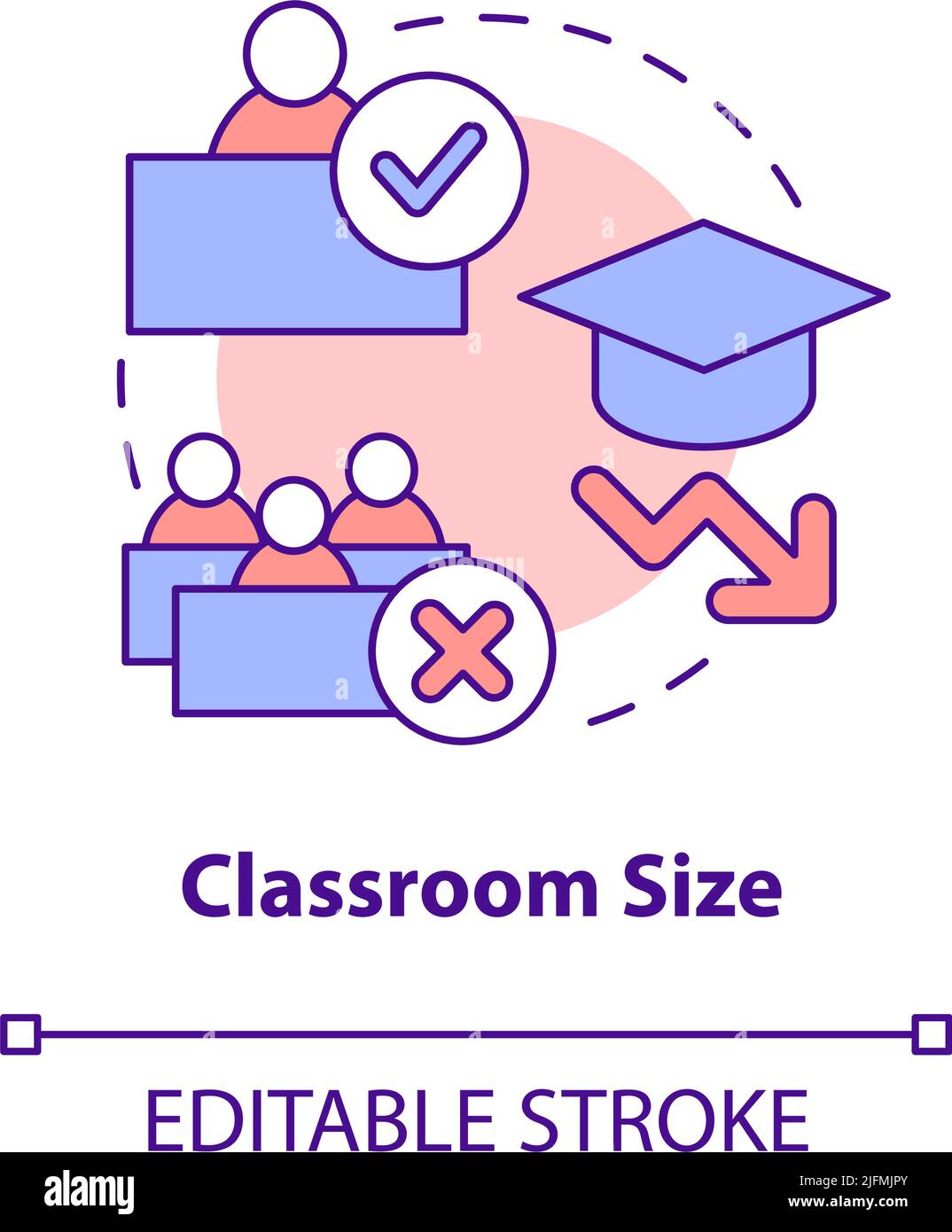 General school classroom Stock Vector Images - Alamy