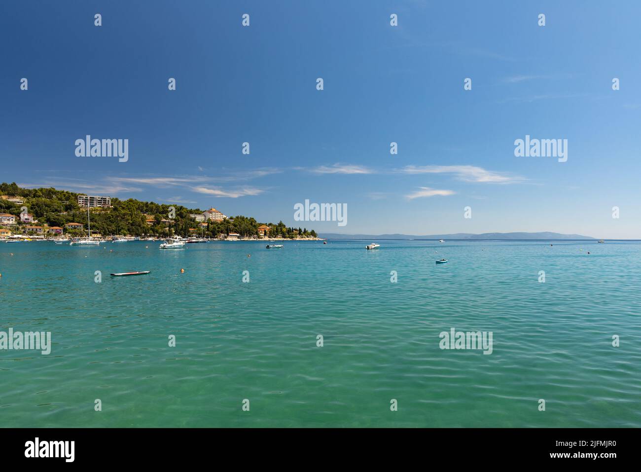 bay of Rabac in Croatia Stock Photo - Alamy