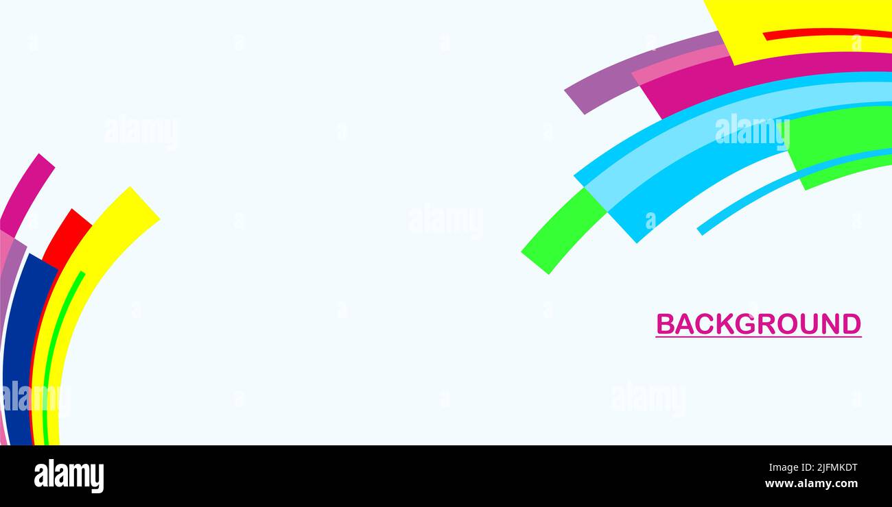 A vector of a colorful background with copy space that can be used as a ...