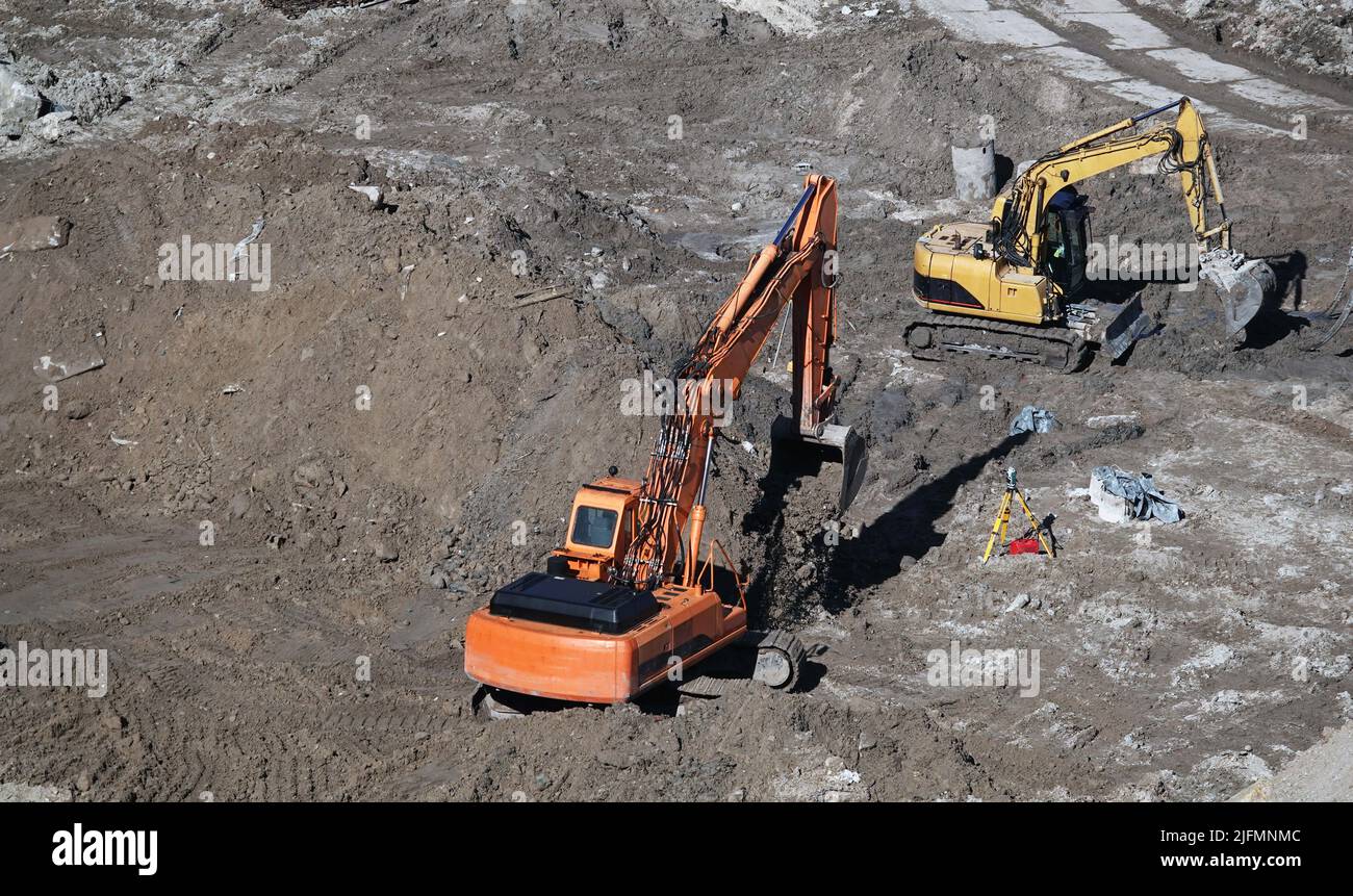 Earthwork cycle hi-res stock photography and images - Alamy