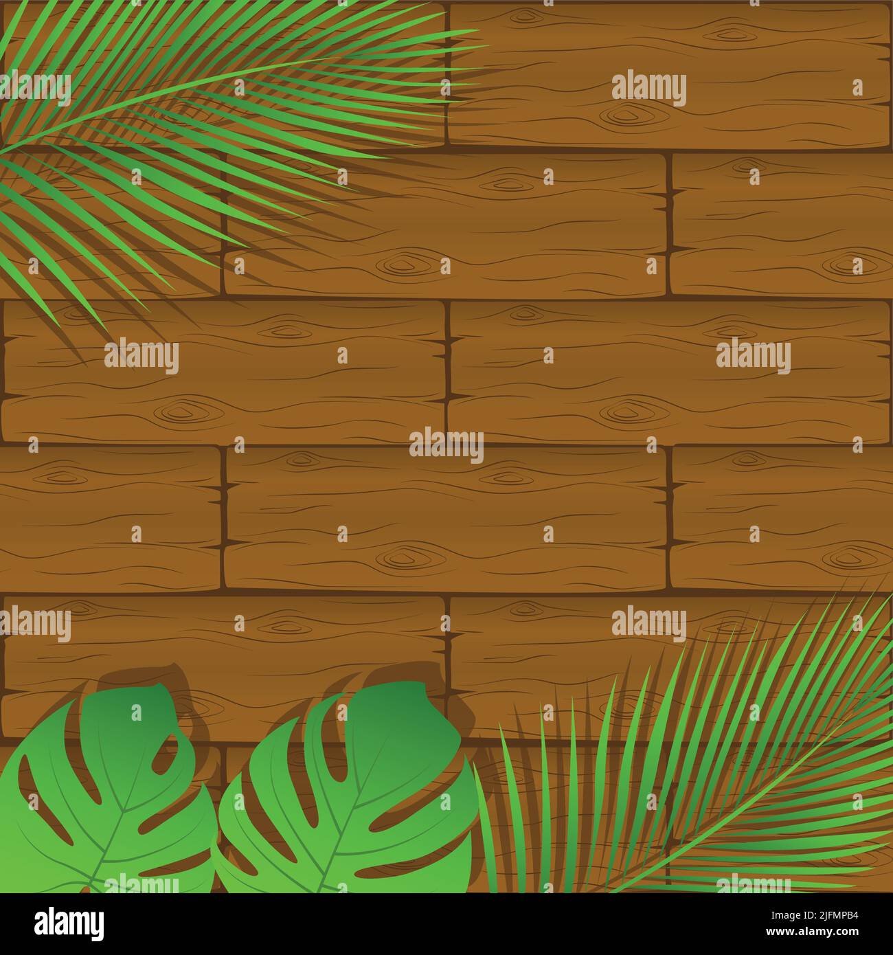 Advertise blank on wood Stock Vector Images - Alamy