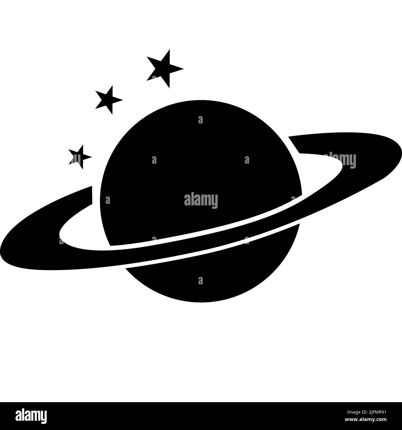 Solar System Clip Art Black And White