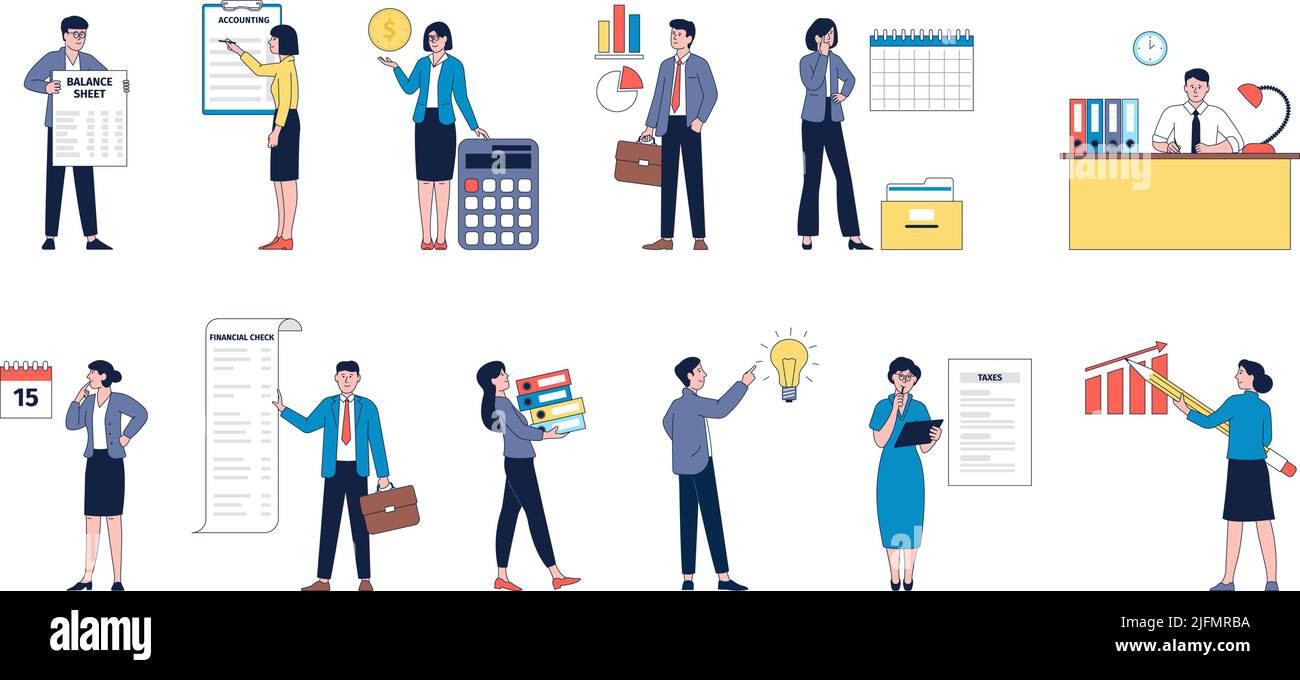 Financial assets expert. Financial company accounts, tax and money ...