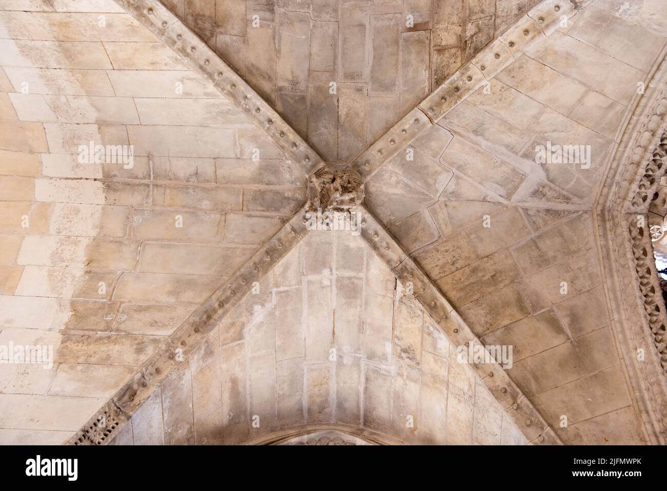 Stone ceiling and lines Stock Photo - Alamy