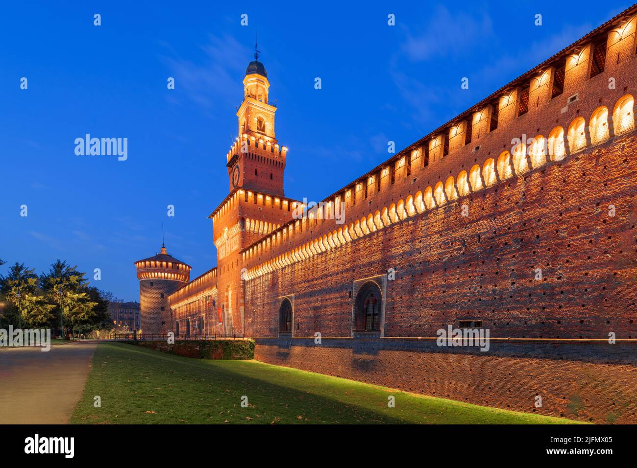 Castello sforzesco museum hi-res stock photography and images - Alamy