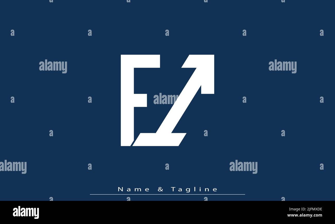 Letter fi logo hi-res stock photography and images - Alamy