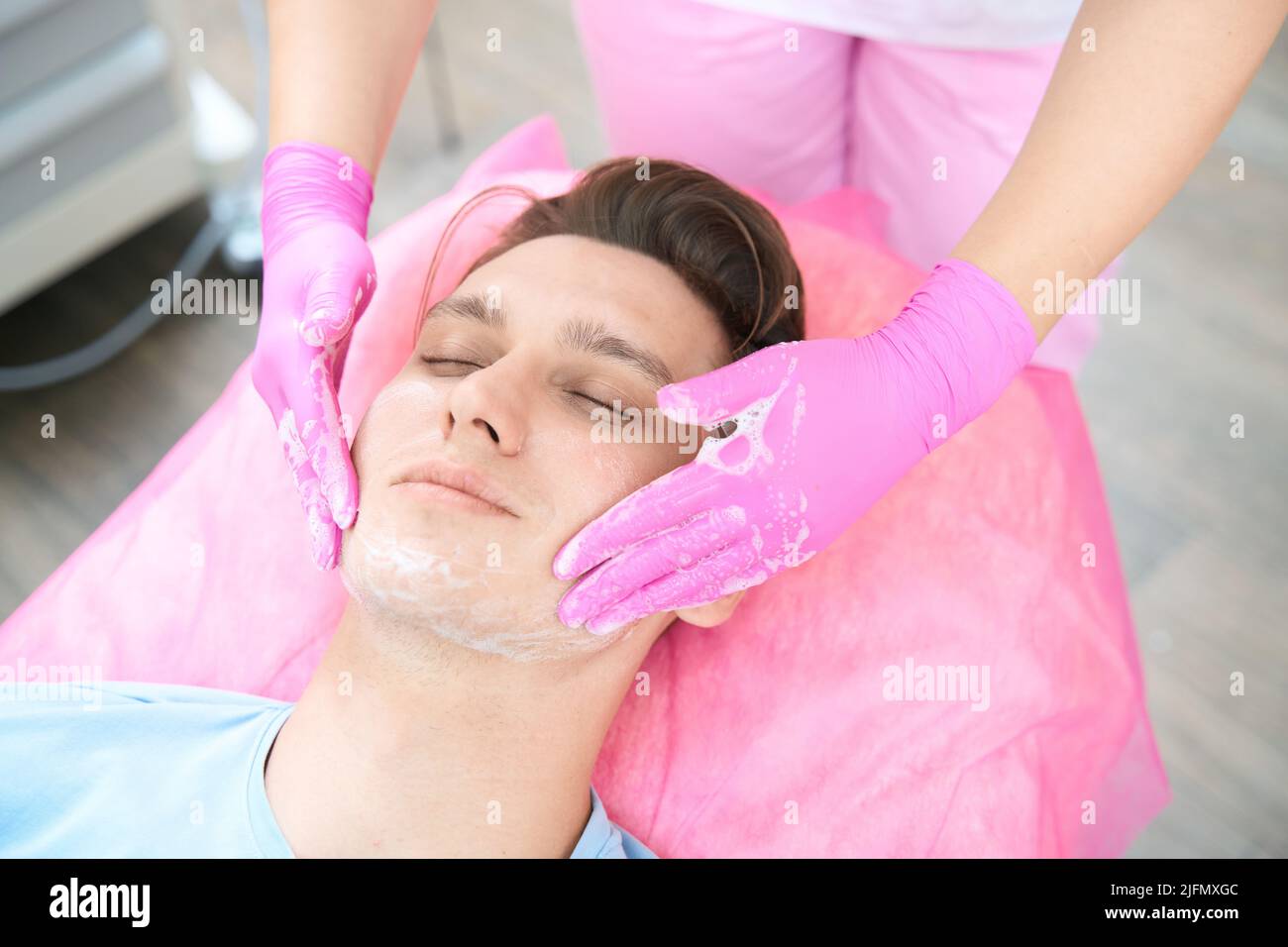 Manual face hi-res stock photography and images - Alamy