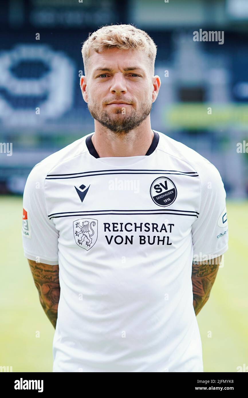 Sandhausen, Germany. 04th July, 2022. SV Sandhausen photo session, team ...