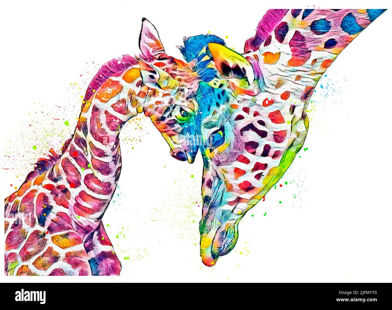 Baby girrafe hi-res stock photography and images - Alamy