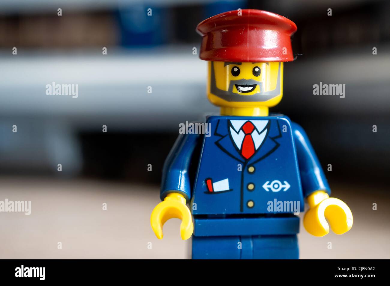 Train conductor hat hi-res stock photography and images - Alamy