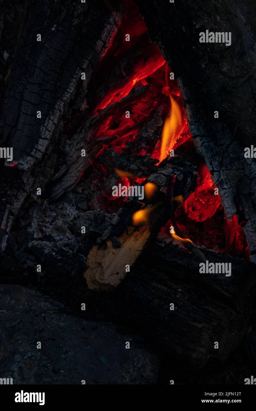 Fire flames sparks slow motion hi-res stock photography and images - Alamy