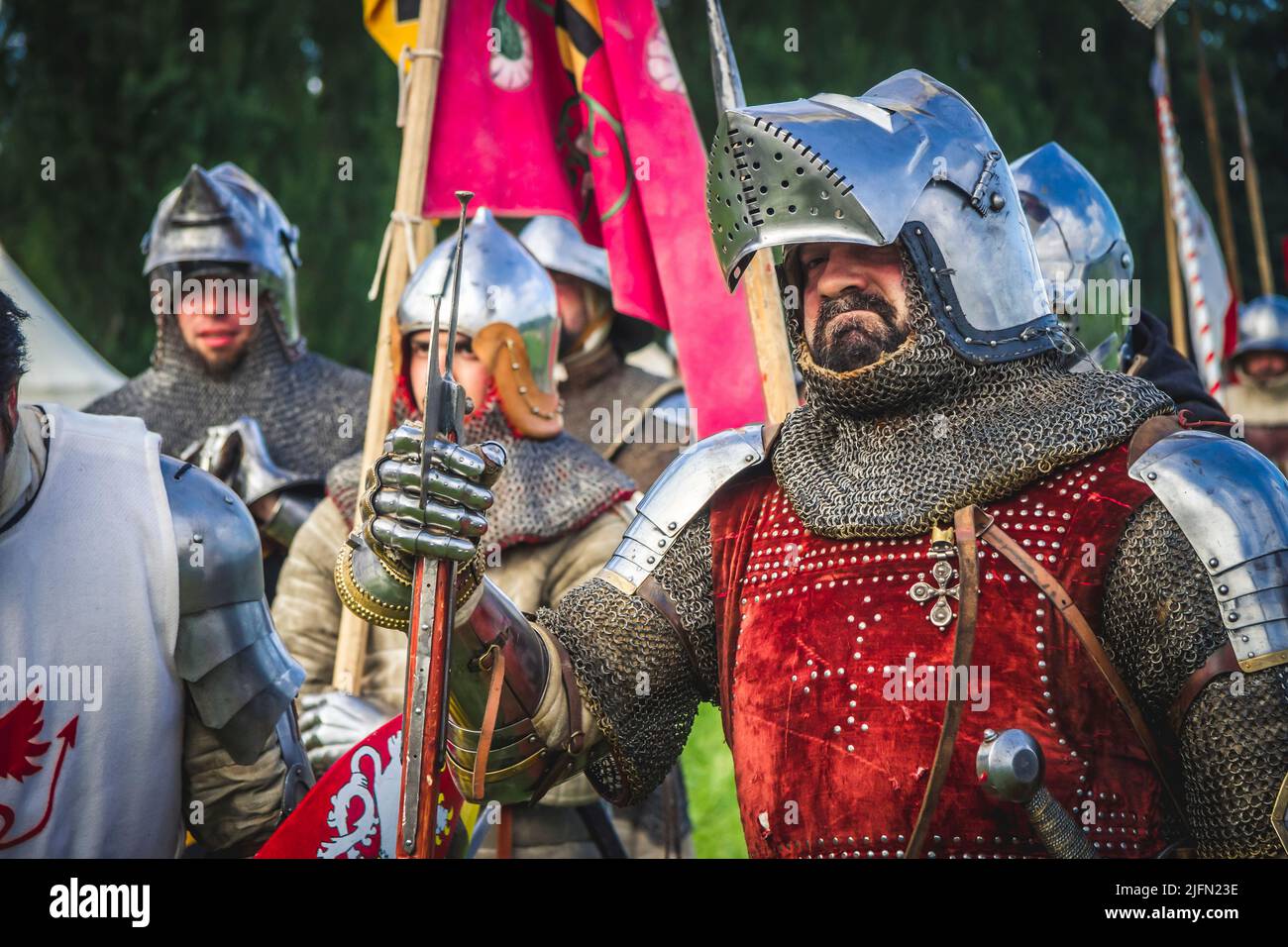 Morimondo, Italy. 24th May, 2015. Italy, second half of the 14th ...