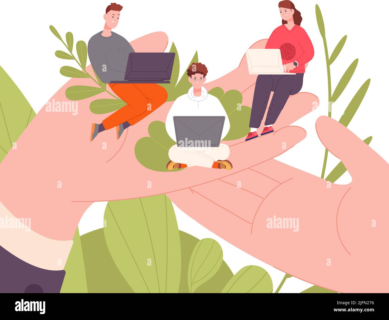 Employee wellbeing. Supporting protect employees, professional ...