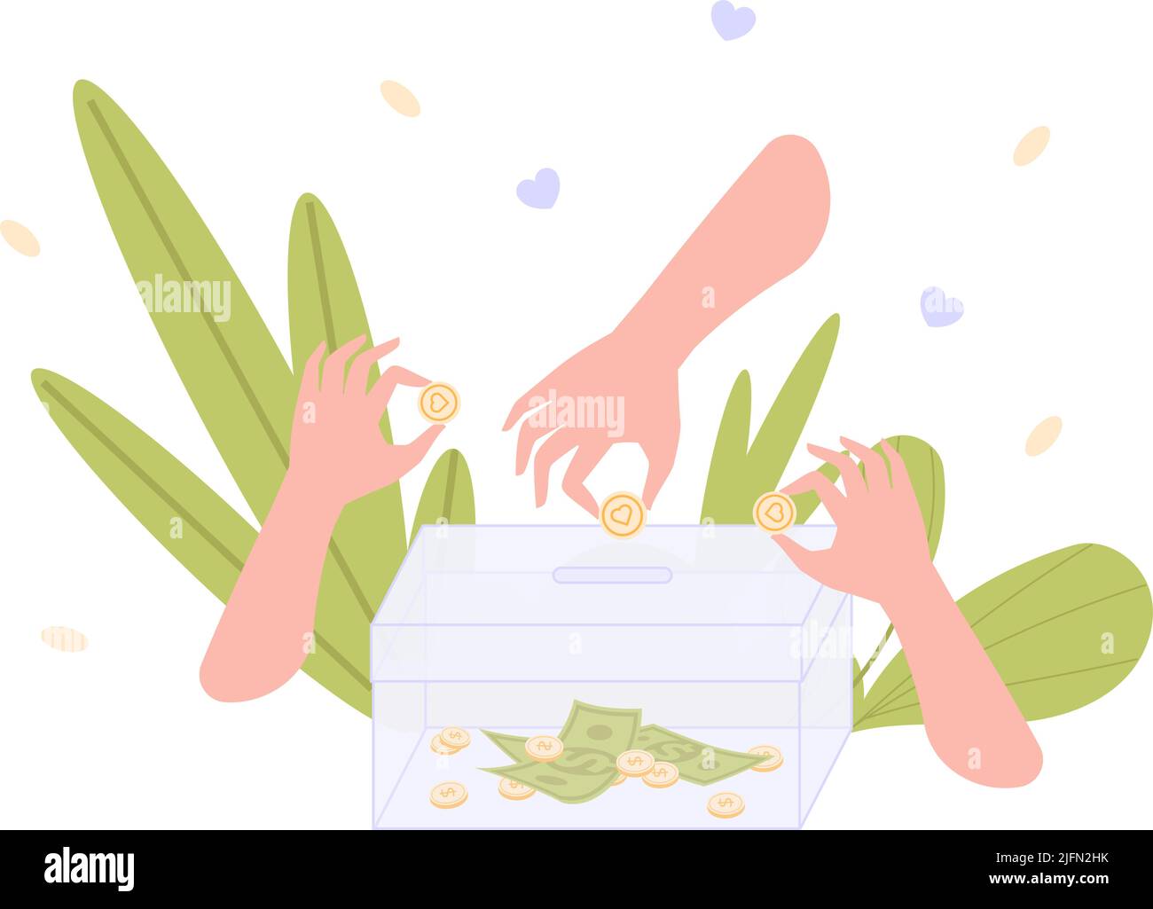 Philanthropic project Stock Vector Images - Alamy