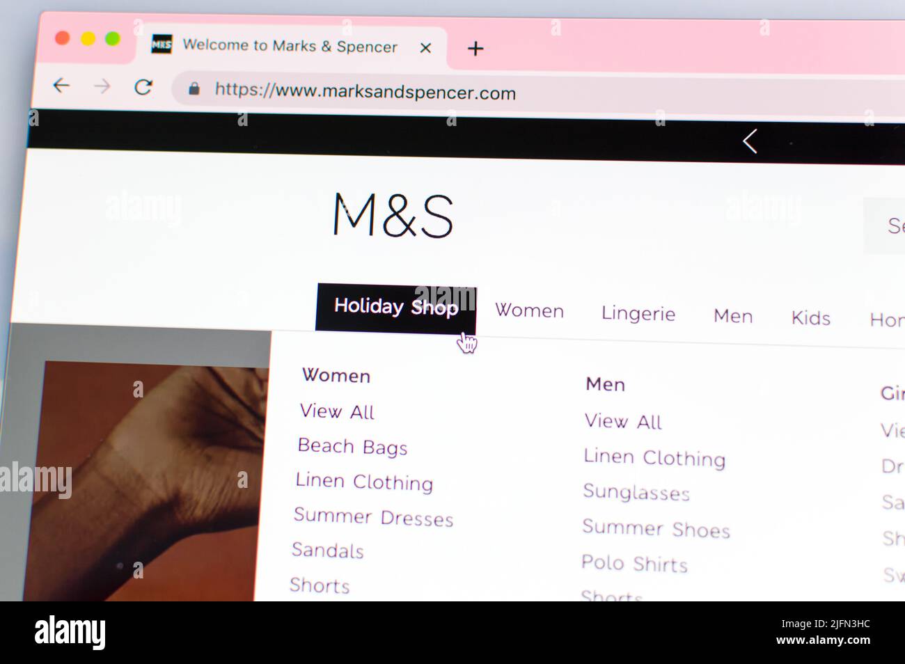 Marks and spencers logo hi-res stock photography and images - Alamy