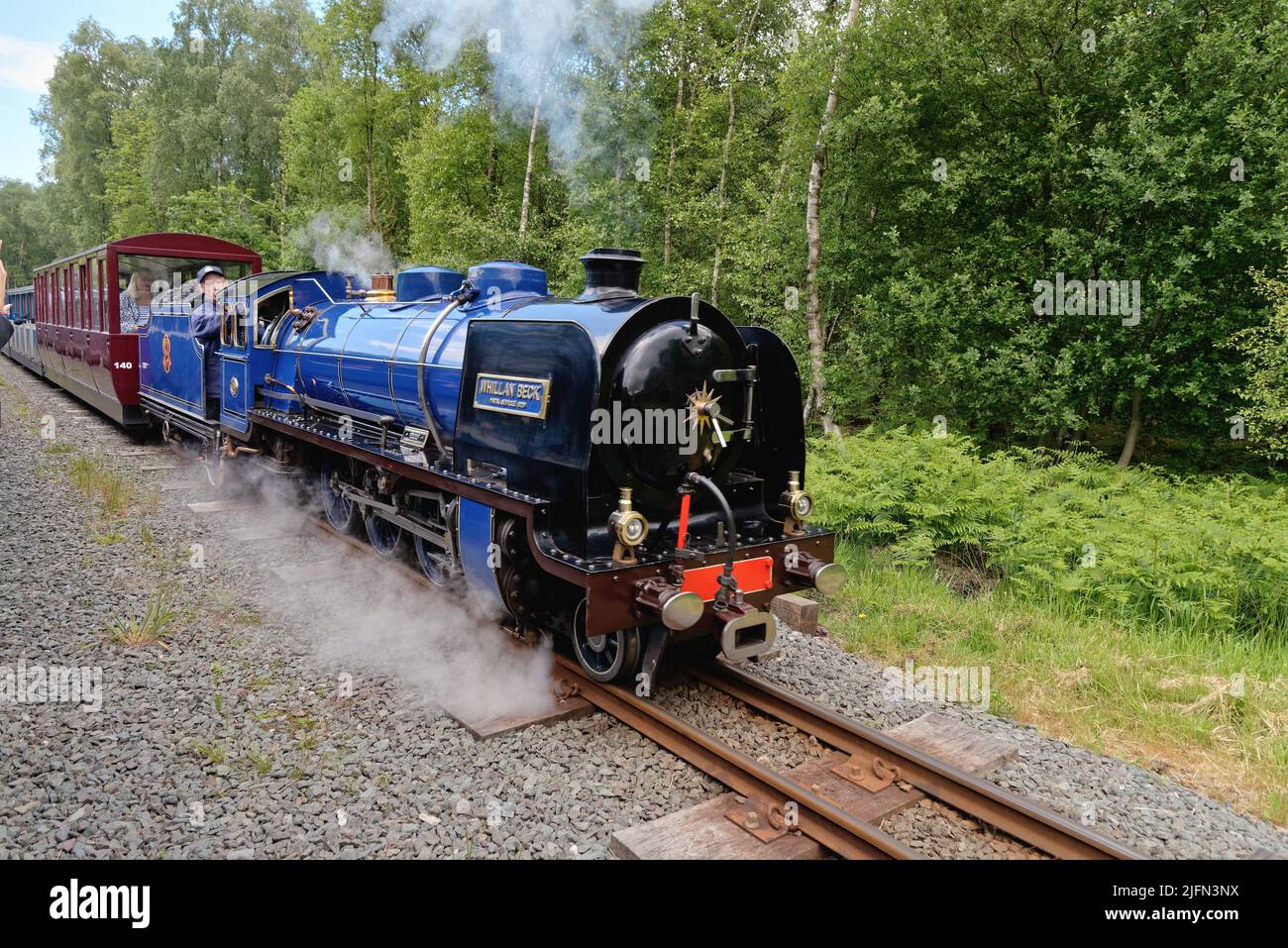 Ravenglass and eskdale steam railway hi-res stock photography and ...