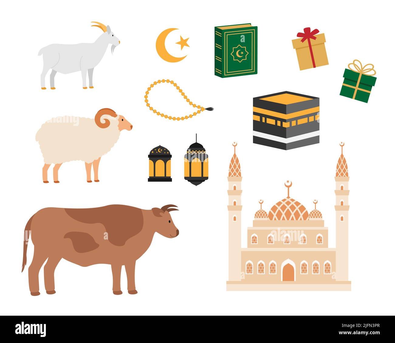 Muslim community icon Cut Out Stock Images & Pictures - Alamy