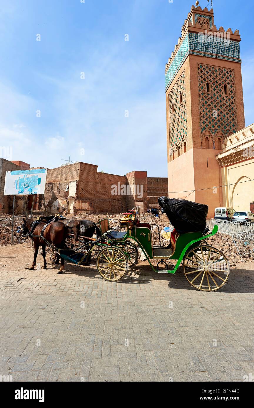 Morocco Marrakesh. The old town Stock Photo - Alamy