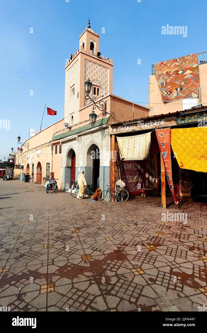 Morocco Marrakesh. The old town Stock Photo - Alamy