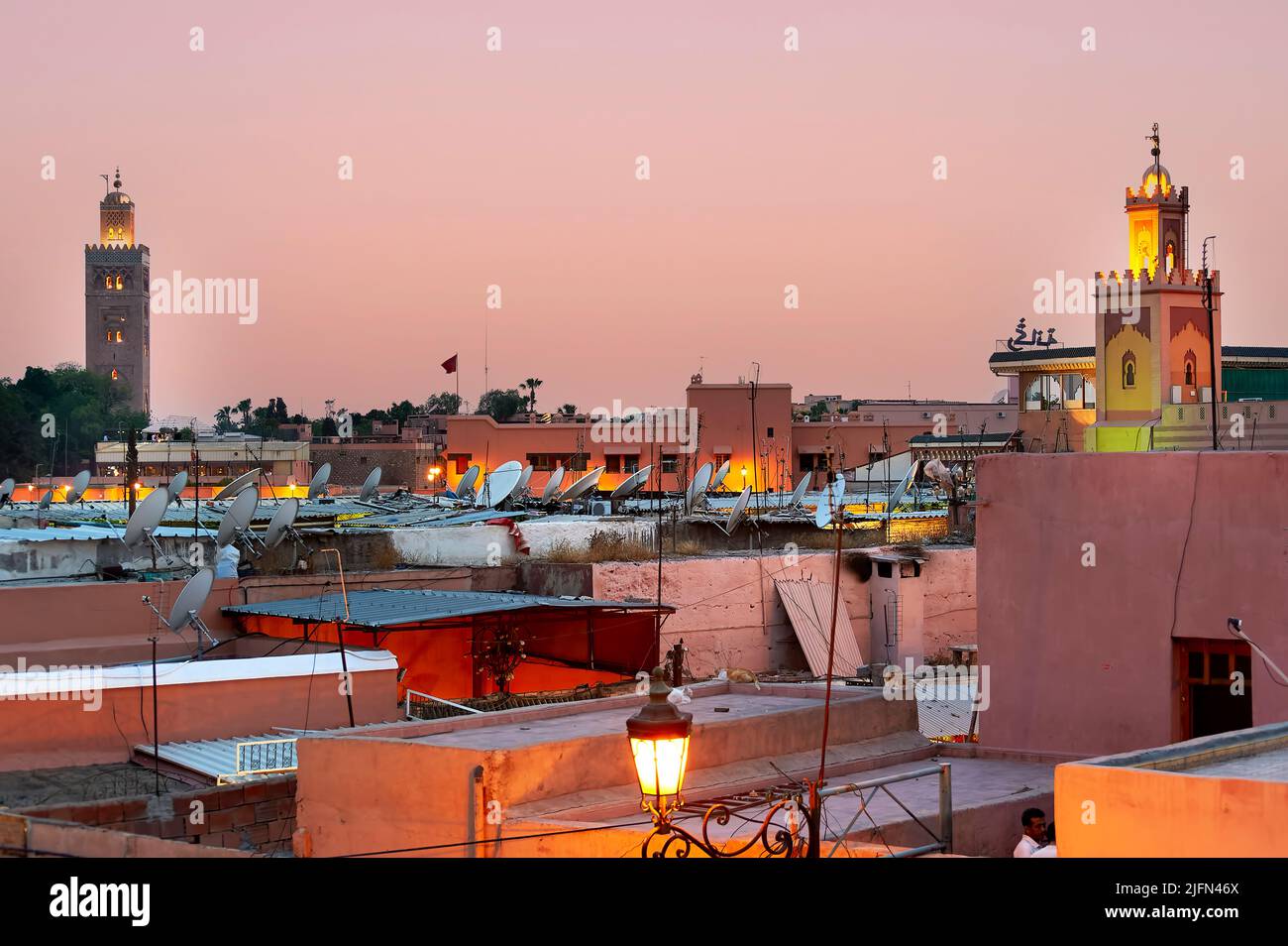 Marrakesh skyline hi-res stock photography and images - Alamy