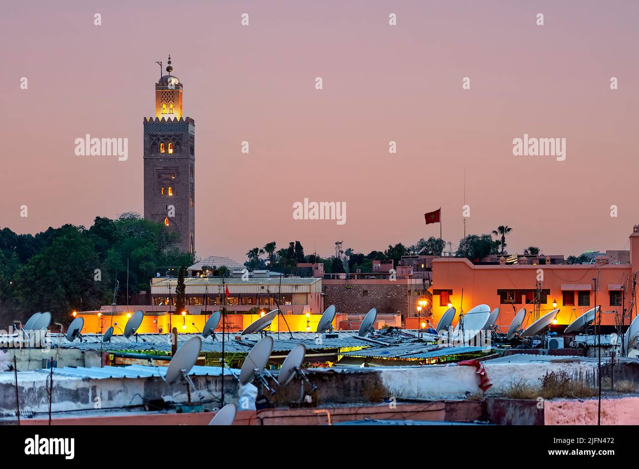 Marrakesh skyline hi-res stock photography and images - Alamy