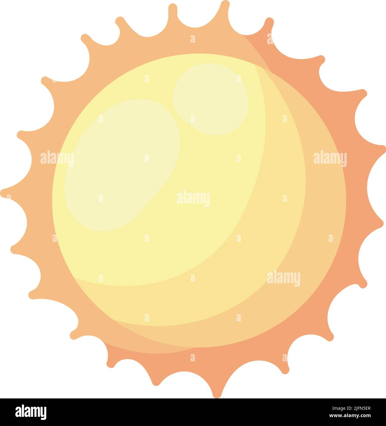 space sun cartoon Stock Vector Image & Art - Alamy