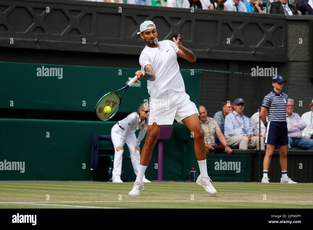 Nick kyrgios 2022 brandon wimbledon hi-res stock photography and images ...