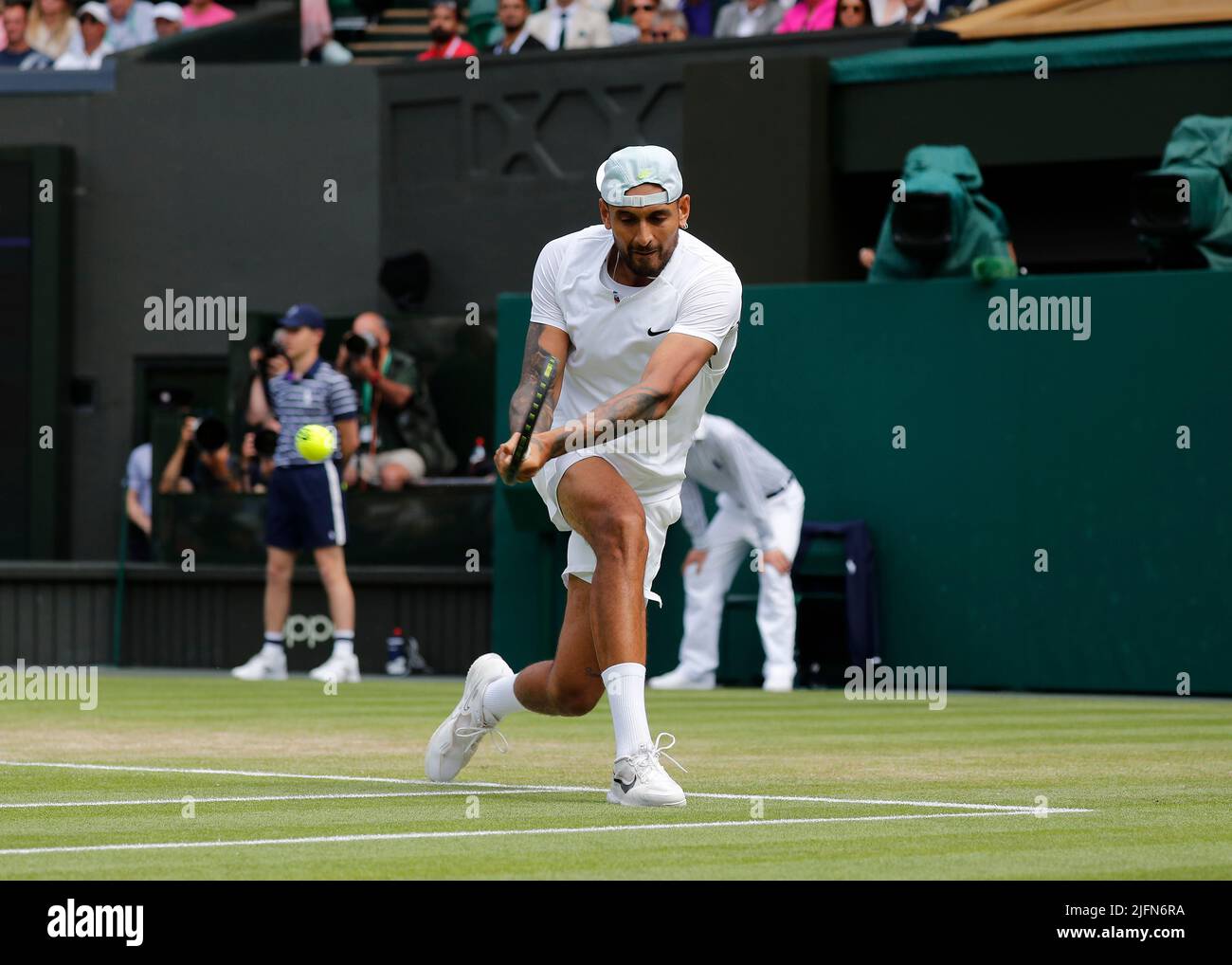 Wimbledon, London, England; 4th July 2022, All England Lawn Tennis and ...
