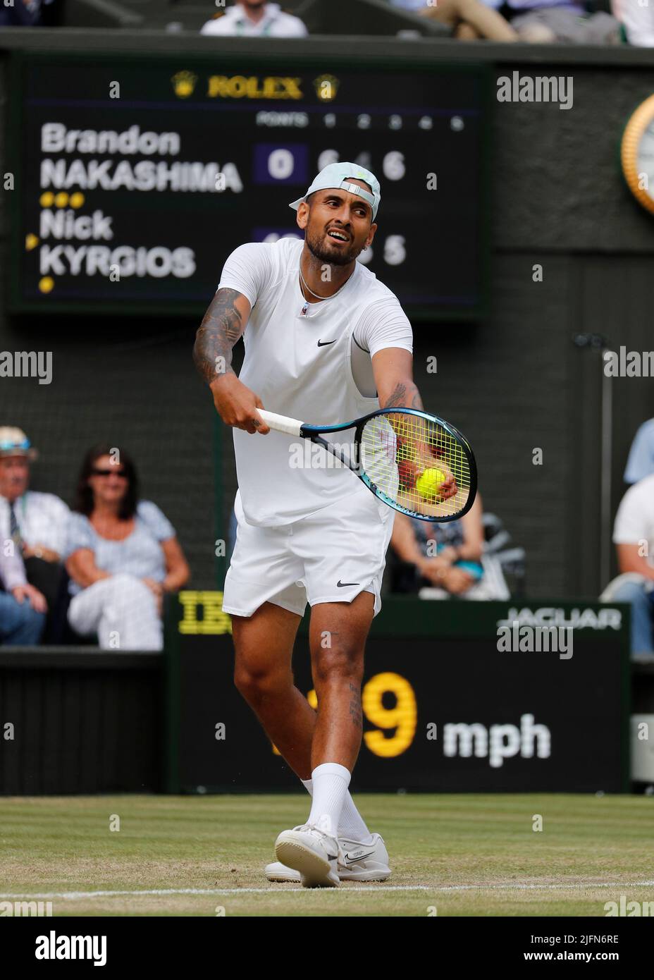 Wimbledon, London, England; 4th July 2022, All England Lawn Tennis and ...
