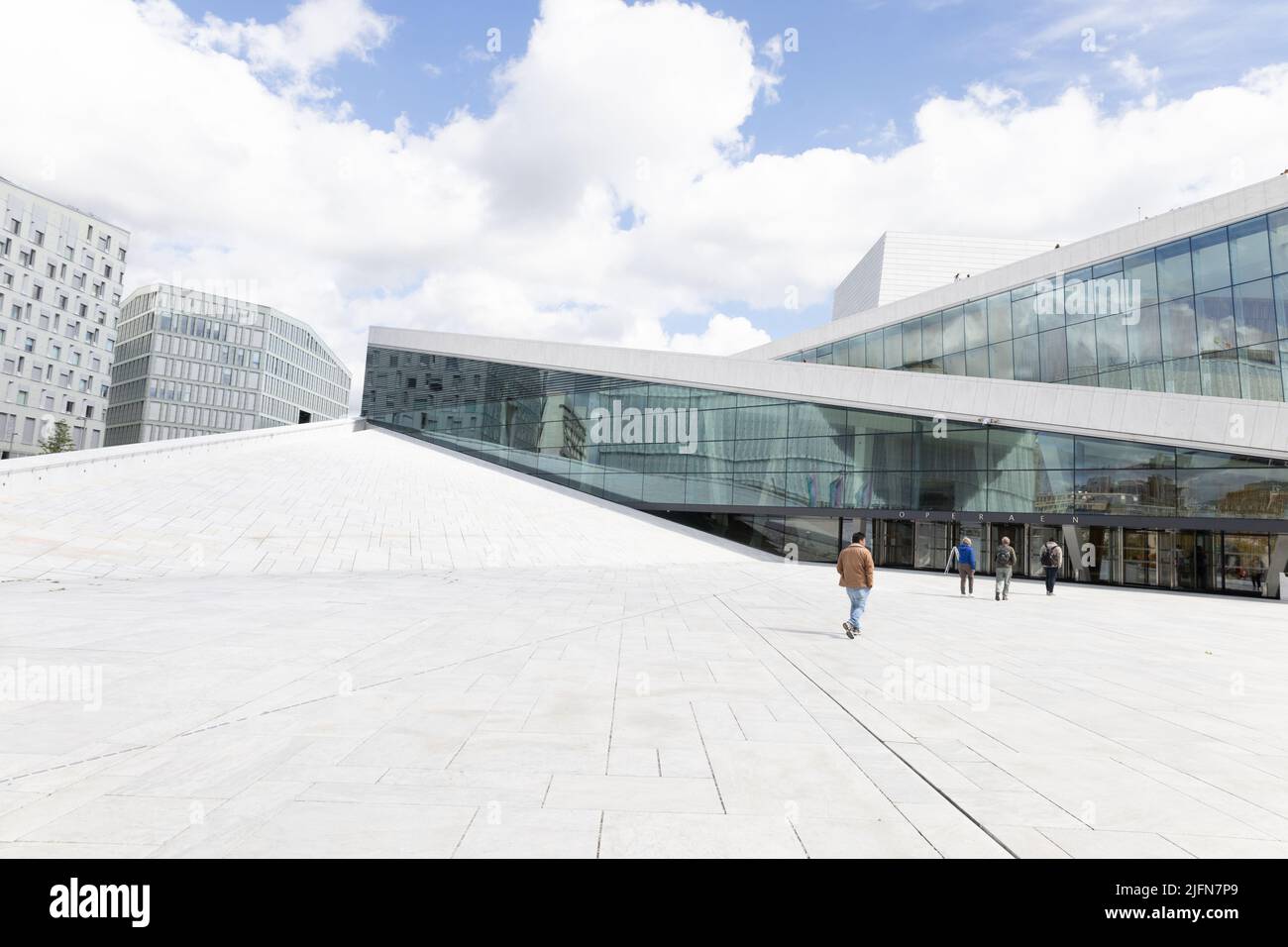 Opera House & Ballet, Oslo Norway Stock Photo - Alamy