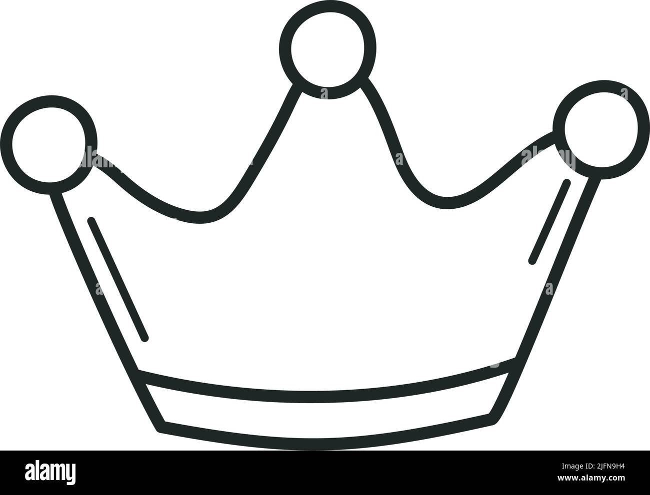 crown doodle icon Stock Vector Image & Art - Alamy