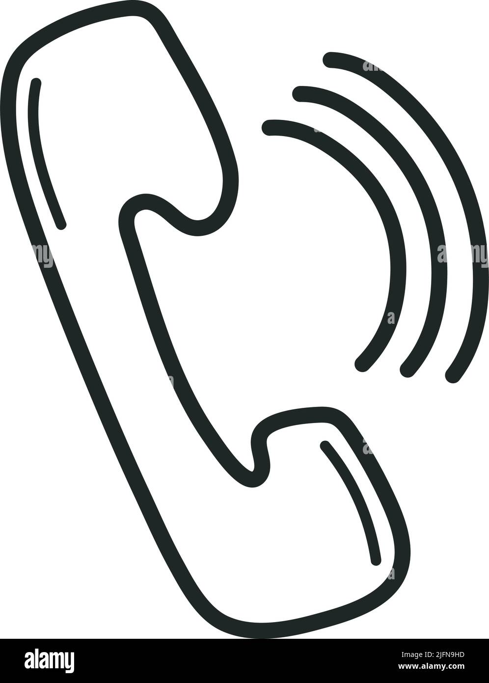 telephone doodle icon Stock Vector Image & Art - Alamy