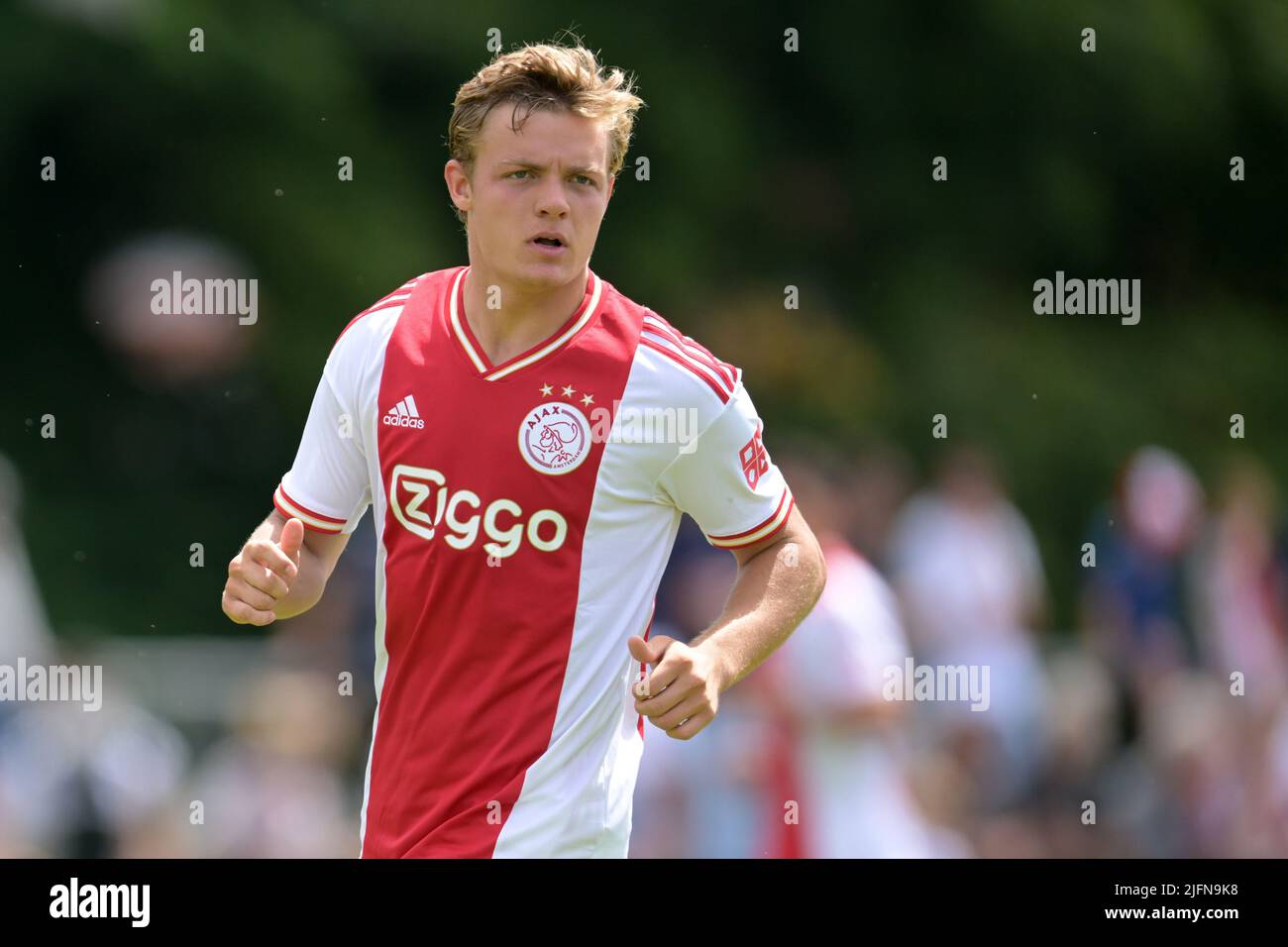OLDENZAAL - Christian Rasmussen of Ajax during the friendly match ...