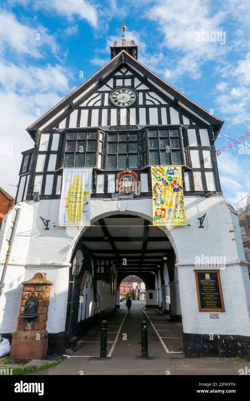 Bridgnorth town hall hi-res stock photography and images - Alamy