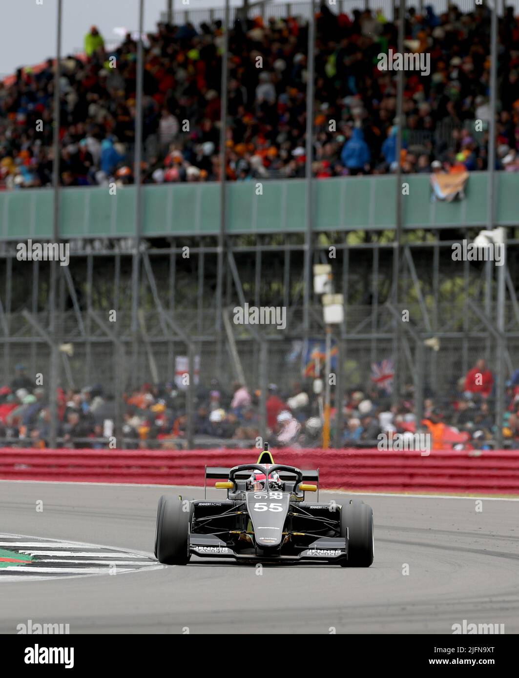 Jenner Racing’s Jamie Chadwick leads during the W Series Grand Prix at ...