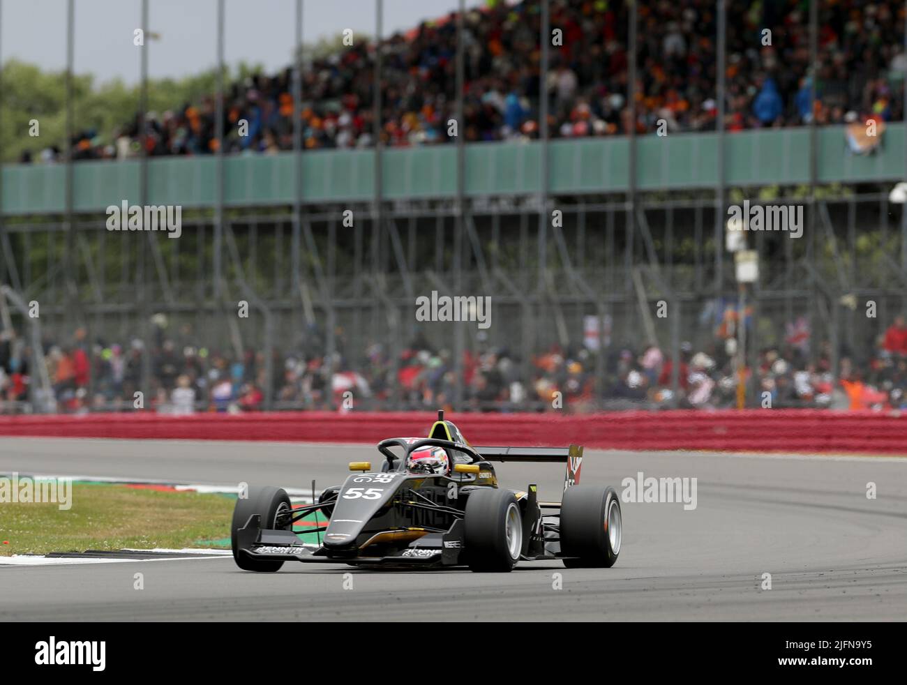 Jenner Racing’s Jamie Chadwick leads during the W Series Grand Prix at ...