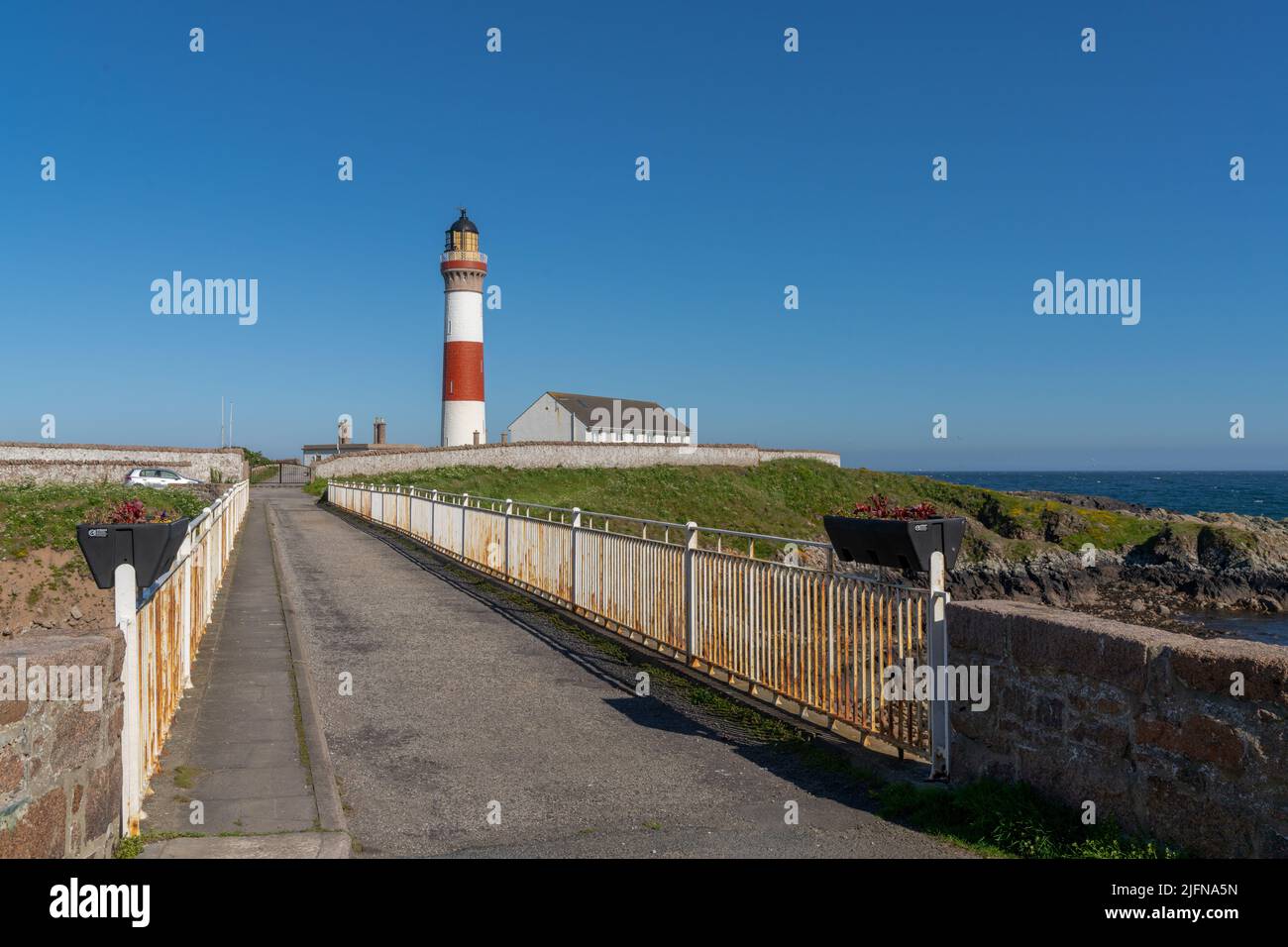 Fraserburgh, United Kingdom - 24 June, 2022: view of the historic ...