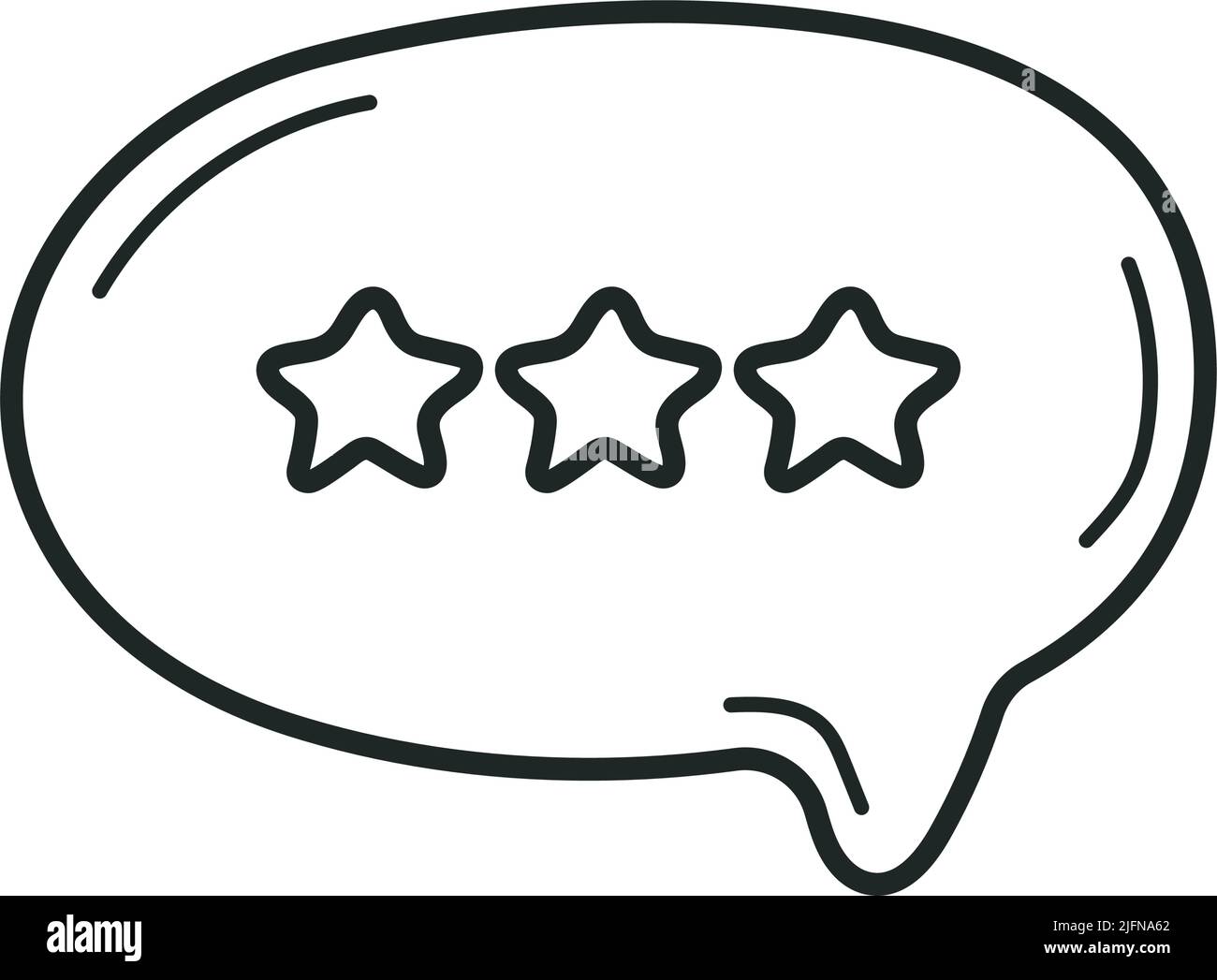 social media bubble doodle Stock Vector Image & Art - Alamy