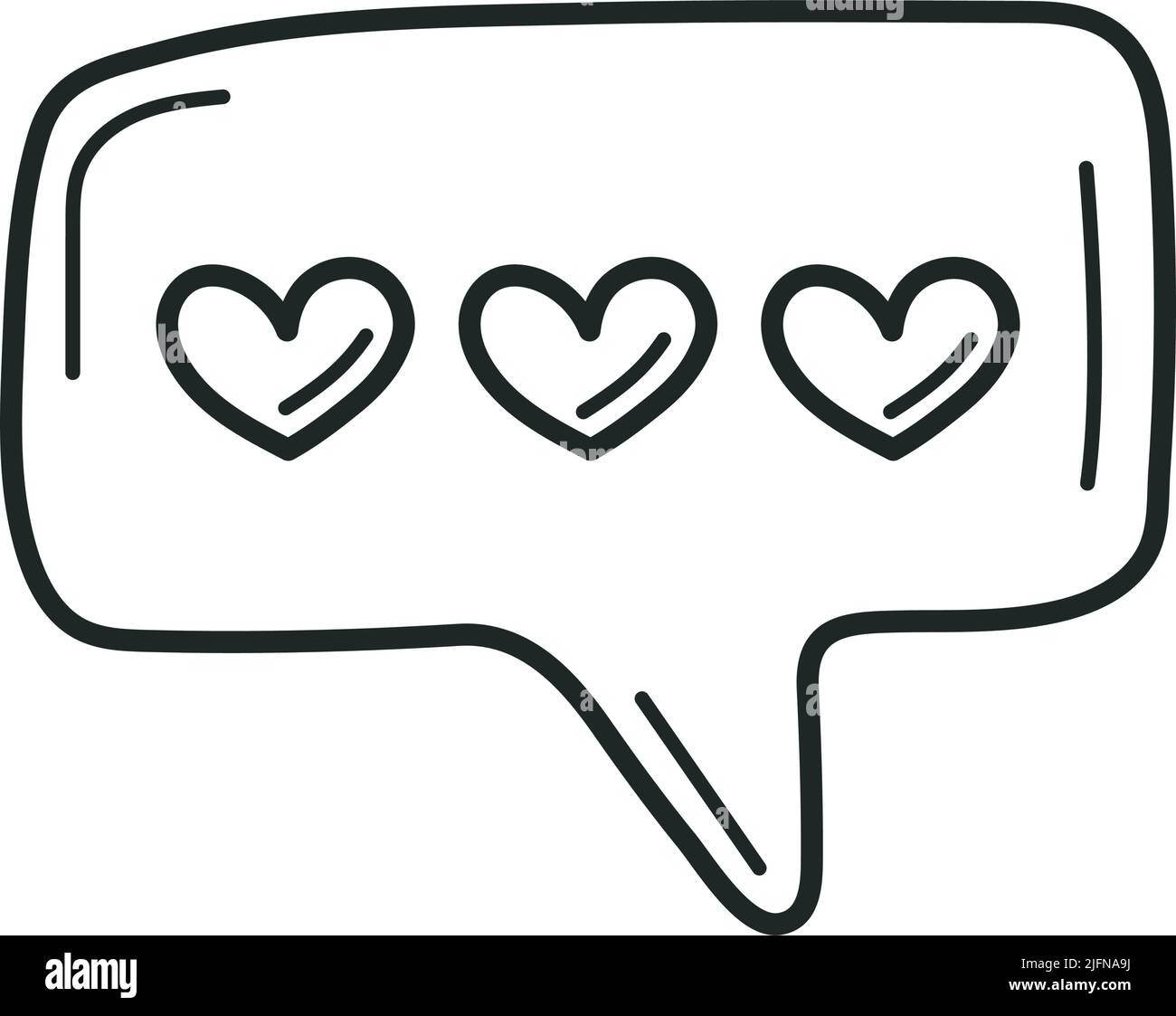 social media like doodle Stock Vector Image & Art - Alamy