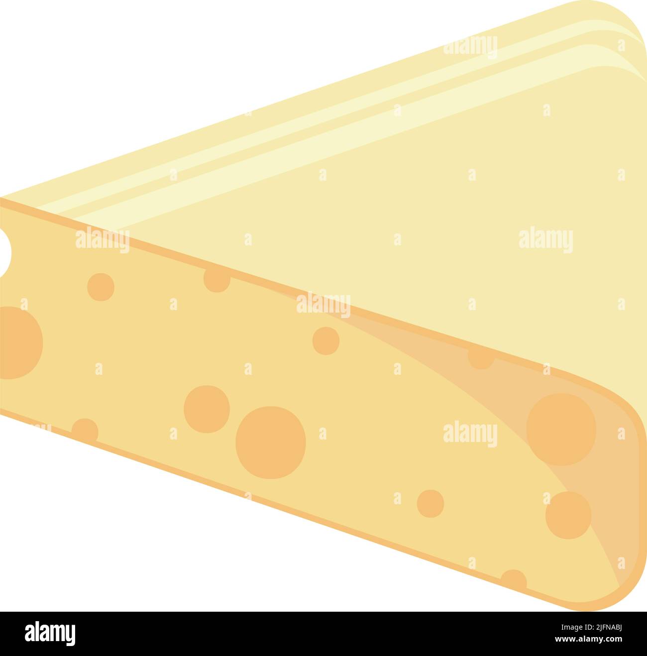 slice cheese snack Stock Vector Image & Art - Alamy