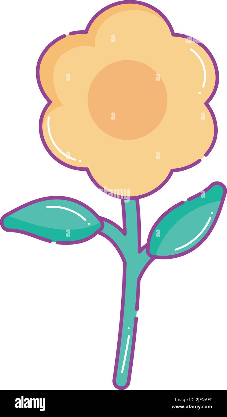 yellow flower icon Stock Vector Image & Art - Alamy