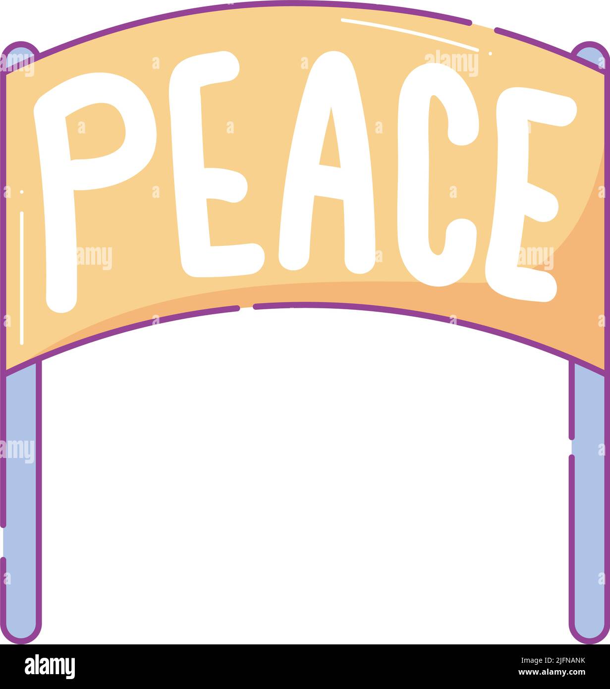 peace placard design Stock Vector Image & Art - Alamy