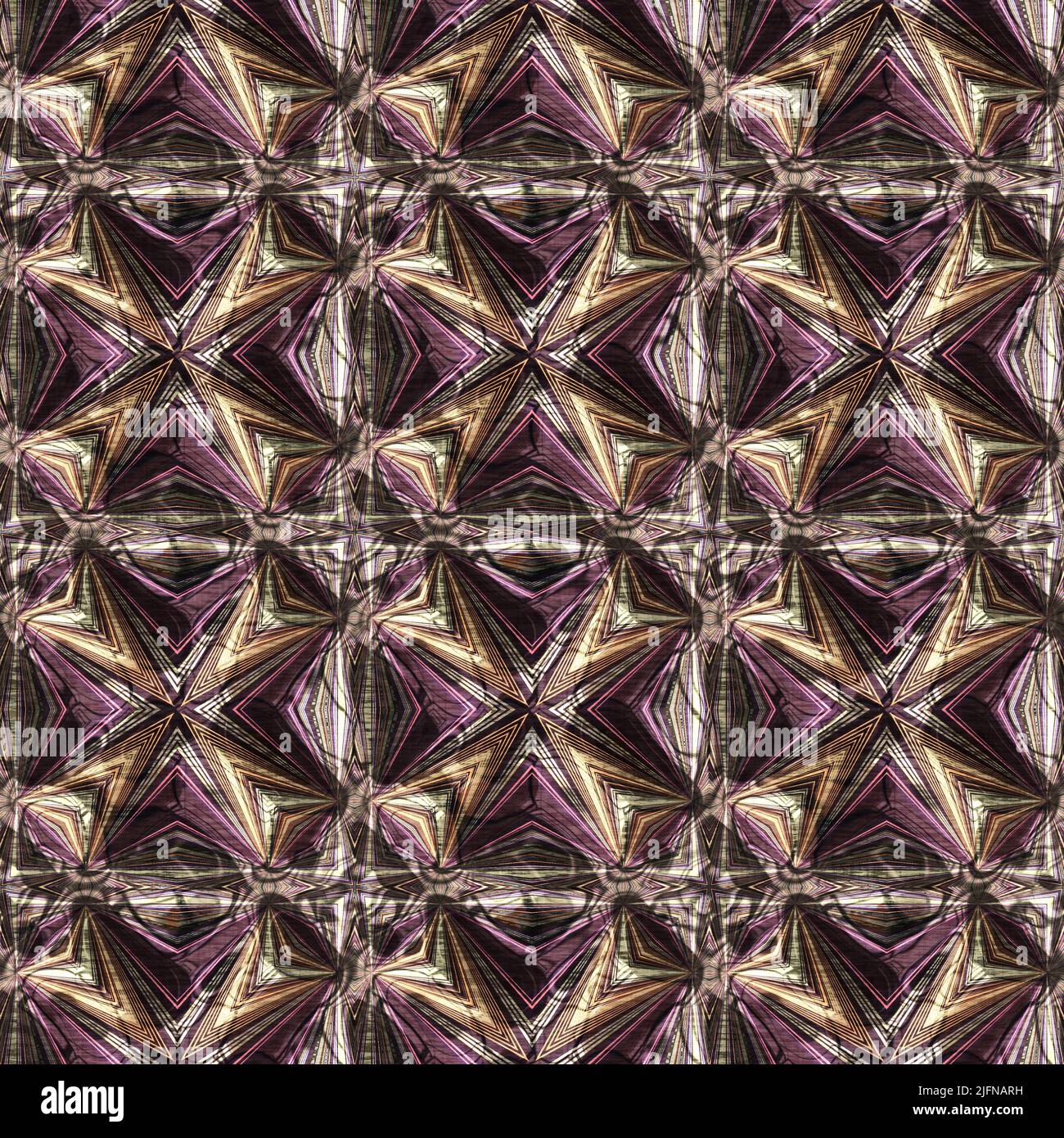 Earthy colours Victorian antique geometric seamless pattern in ...