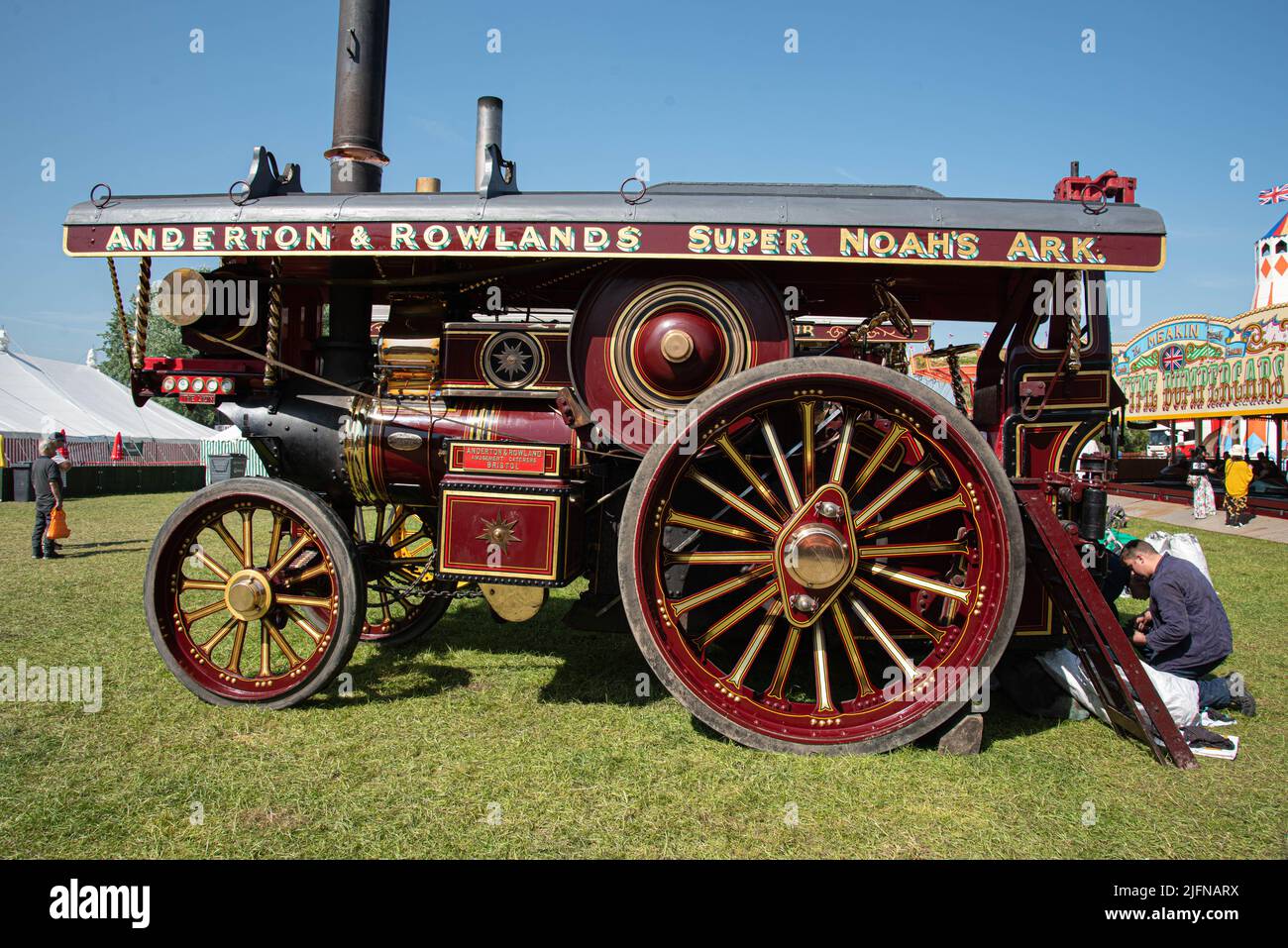 The Stotfold Annual Steam Fayre Stock Photo - Alamy