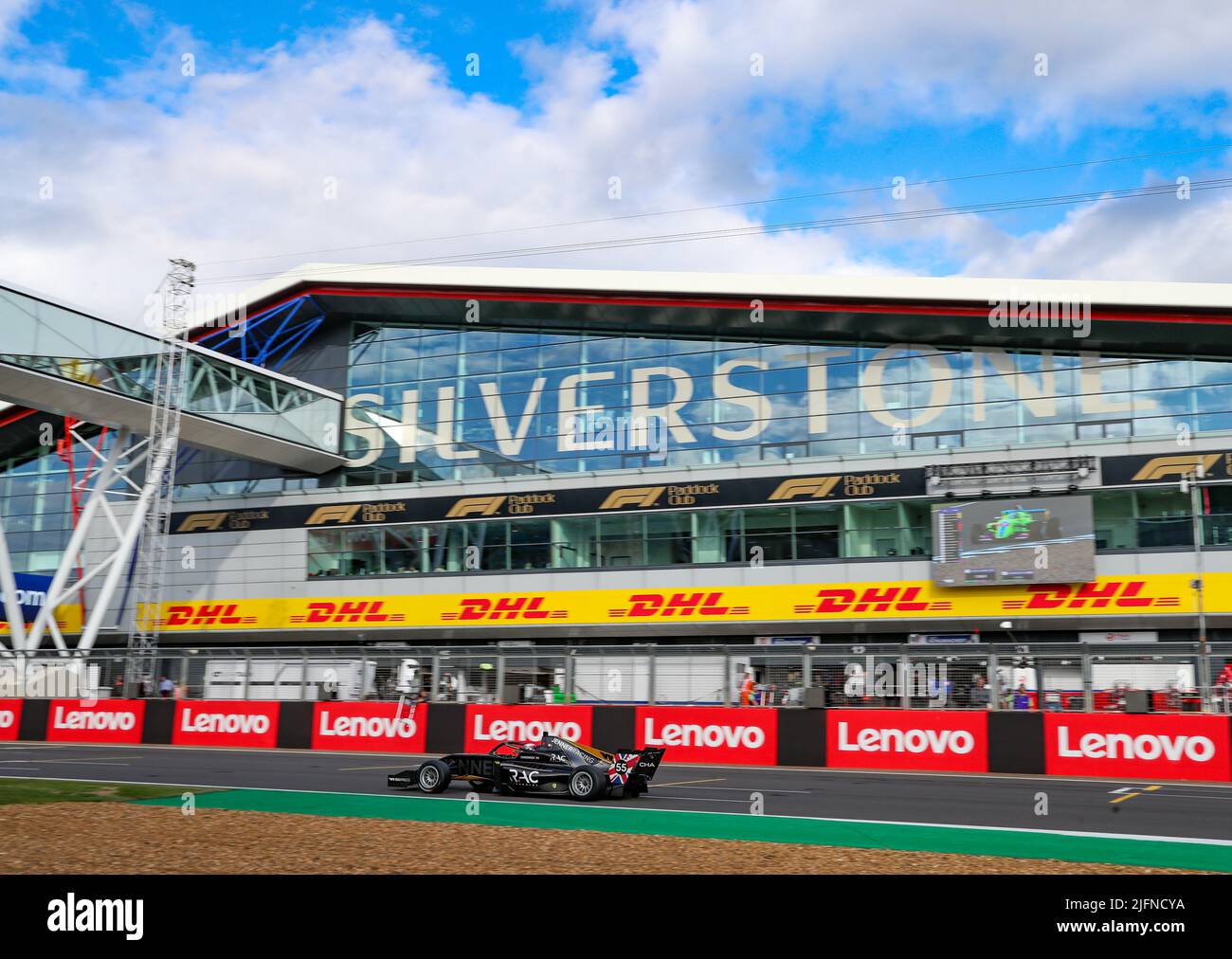 Jenner Racing’s Jamie Chadwick during the W series qualifying session ...