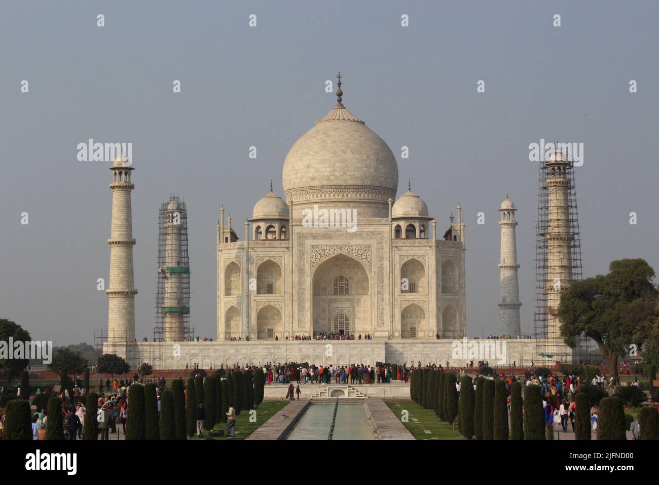 The landmark of Tajmahal in India Stock Photo - Alamy
