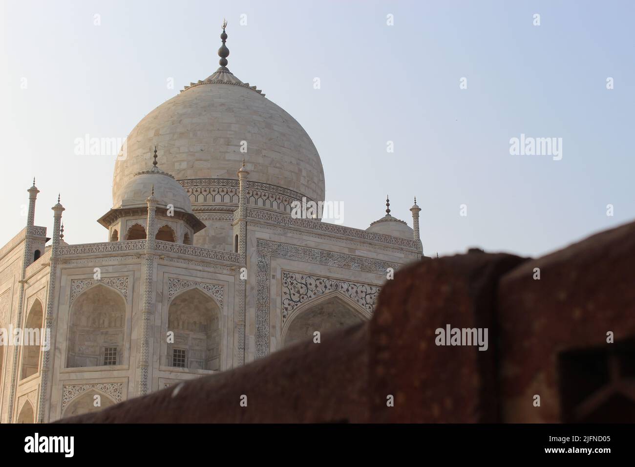 The landmark of Tajmahal in India Stock Photo - Alamy