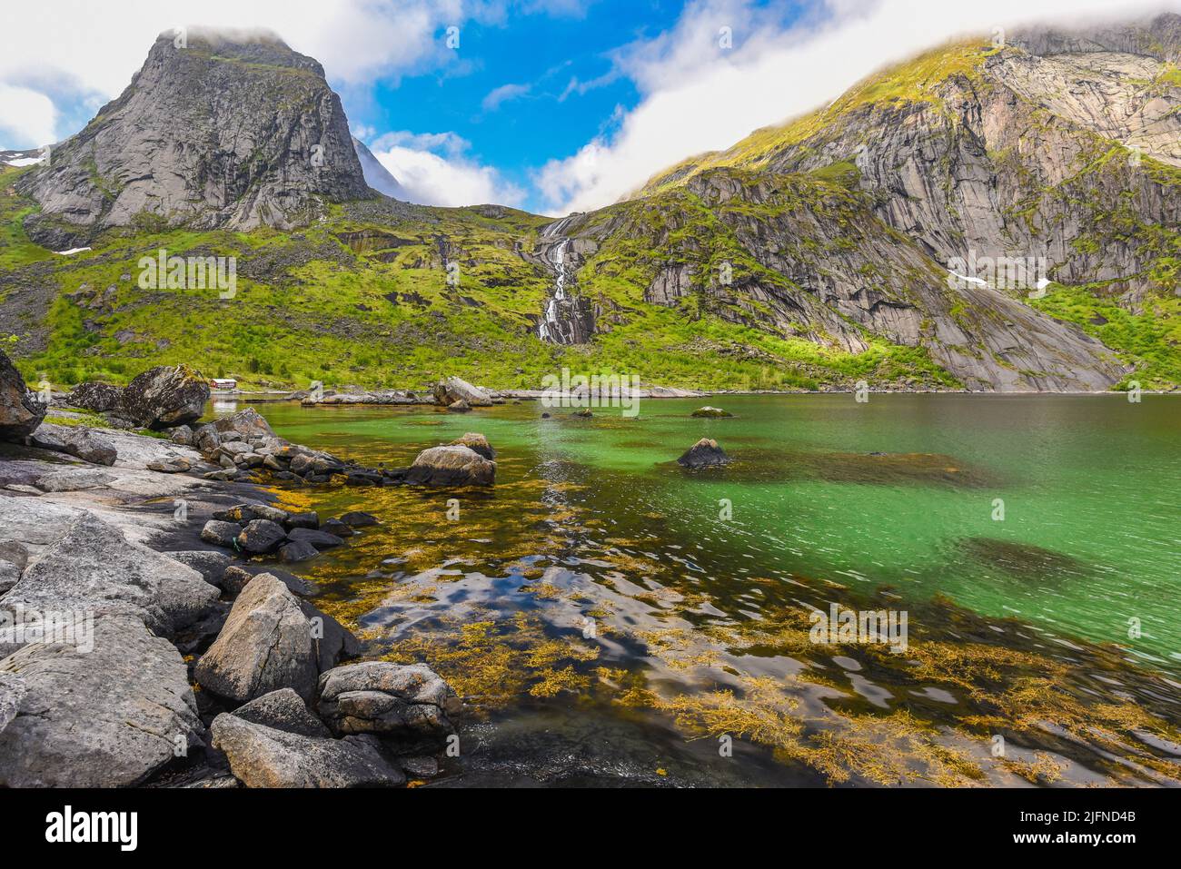Amazing Norwegian landscape, natural beauty of Norway, Norwegian fjords ...