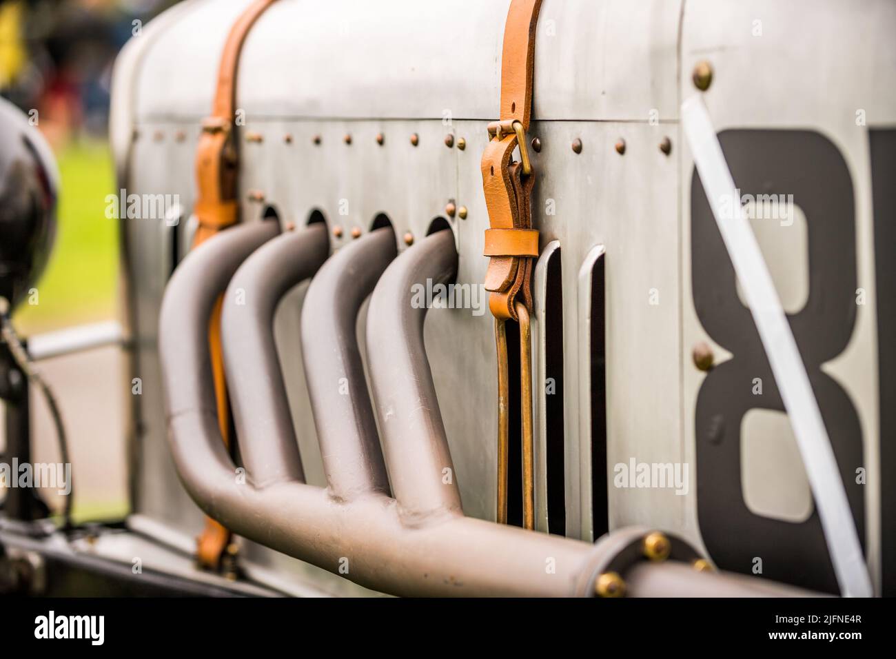 Pre war vintage Riley Special sports car Stock Photo - Alamy